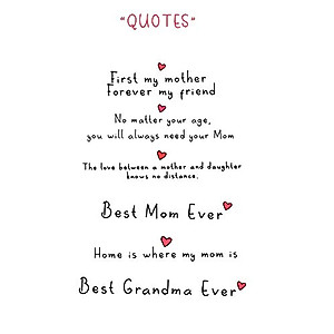 Personalized Daughter and Mom Wall Art/Mothers day 2023 for Mom/gift for mom from daughter (UNFRAMED)