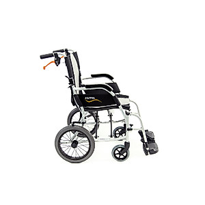 Karman Healthcare S-2512 Ergo Flight Transport Ultra Lightweight Wheelchair Luxury Seat, 18"