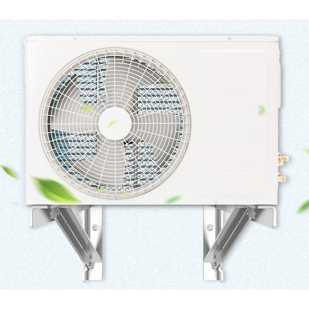 Mounting Bracket for 9000-24000BTU Condenser Ductless Mini Split Air Conditioner Heat Pump Systems, Support Condenser up to 360 lbs, Rust Free Stainless Steel,(Type1)