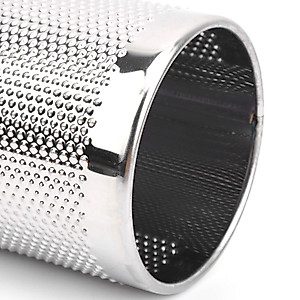 Guiro Shaker with Scraper 4x12in Type A Metal Guiro Shaker Percussion Instrument Music Teaching Aids
