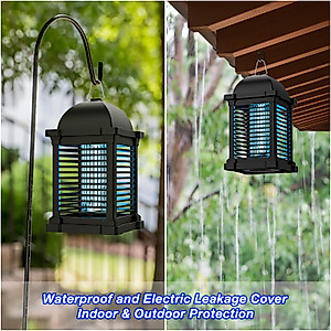 TMACTIME Bug Zapper for Outdoor and Indoor 20W 4300V High Powered Electric Mosquito Zappers Killer for Home Backyard Patio