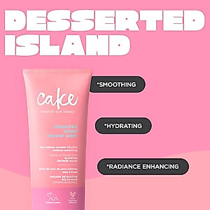 Cake Beauty Desserted Island Glowing Shower Wash (Froth), 7 Ounce