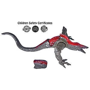 TwCare Godzilla vs. Kong Hollow Earth Skull Crawler Toy Skullcrawler Action Figure, Movie Series Movable Joints King of The Monsters Birthday Kid Gift, Travel Bag