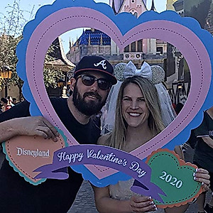 CLGIFT Bride Minnie Ears Headband, White Veil Bride Minnie Ears, Honeymoon Ears, Wedding Ears, Bachelorette Party Ears (Silver & White)