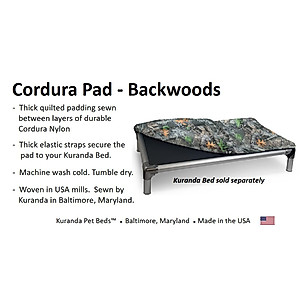 Kuranda Cordura Pad - X-Large - 44" x 27" - Backwoods