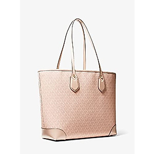 MICHAEL Michael Kors Eva Large Two-Tone Graphic Logo Tote Bag - Ballet