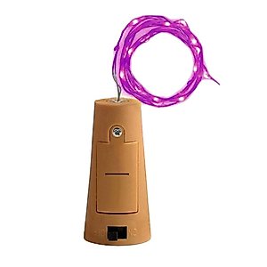 Familyhouse Bottle Lights Battery Operated Cork Copper Wire Fairy Lights for Bar Wine Bottle Glass Home Garden Party Birthday Christmas Festival Decor