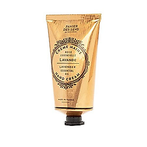 Panier des Sens Lavender Hand cream for dry cracked hands with Olive oil - Made in France 97% natural - 2.6floz/75ml