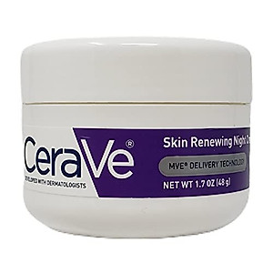 CeraVe Skin Renewing Day and Night Bundle - Contains CeraVe Day Cream Retinol with SPF 30 (1.76 oz) and CeraVe Night Cream with MVE Delivery Technology (1.7 oz)