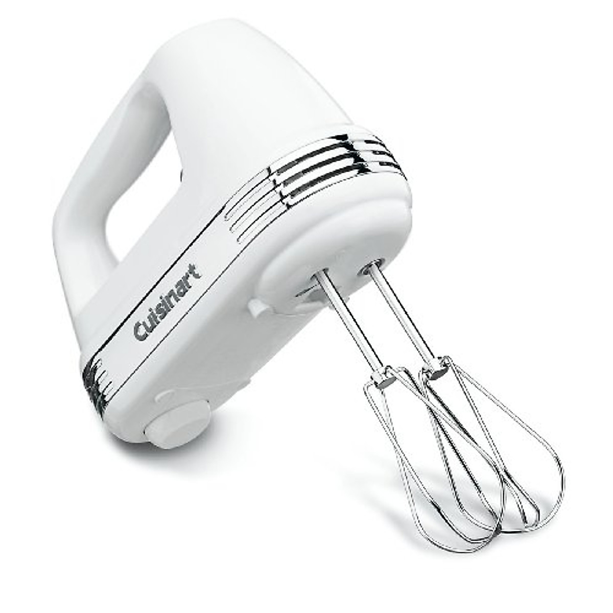 Cuisinart HM-90S Power Advantage Plus 9-Speed Handheld Mixer with Storage Case, White