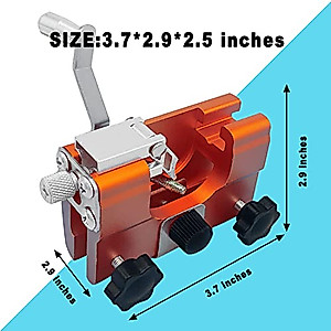 Chainsaw sharpener Chainsaw Chain Sharpening Jig Hand-Cranked Chainsaw Sharpening Jig Kit Tool Suitable for for 8"-20"of Chain Saws and Electric Saws Great for Lumberjacks, Gardener chainsaw sharpener