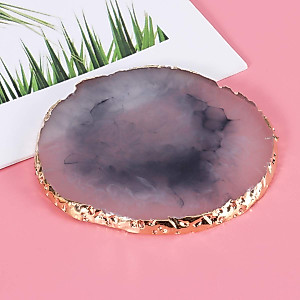 FOMIYES Cosmetic Manicure Pallet Nail Paint Plate Nail Paint Board Manicure Nail Pallet Nail Painting Tray Nail Art Pallet Resin for Makeup Pallet Palettes Watercolor Painting Marble