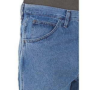 Rustler mens Classic Regular Fit Jeans, Stonewash, 34W x 32L US