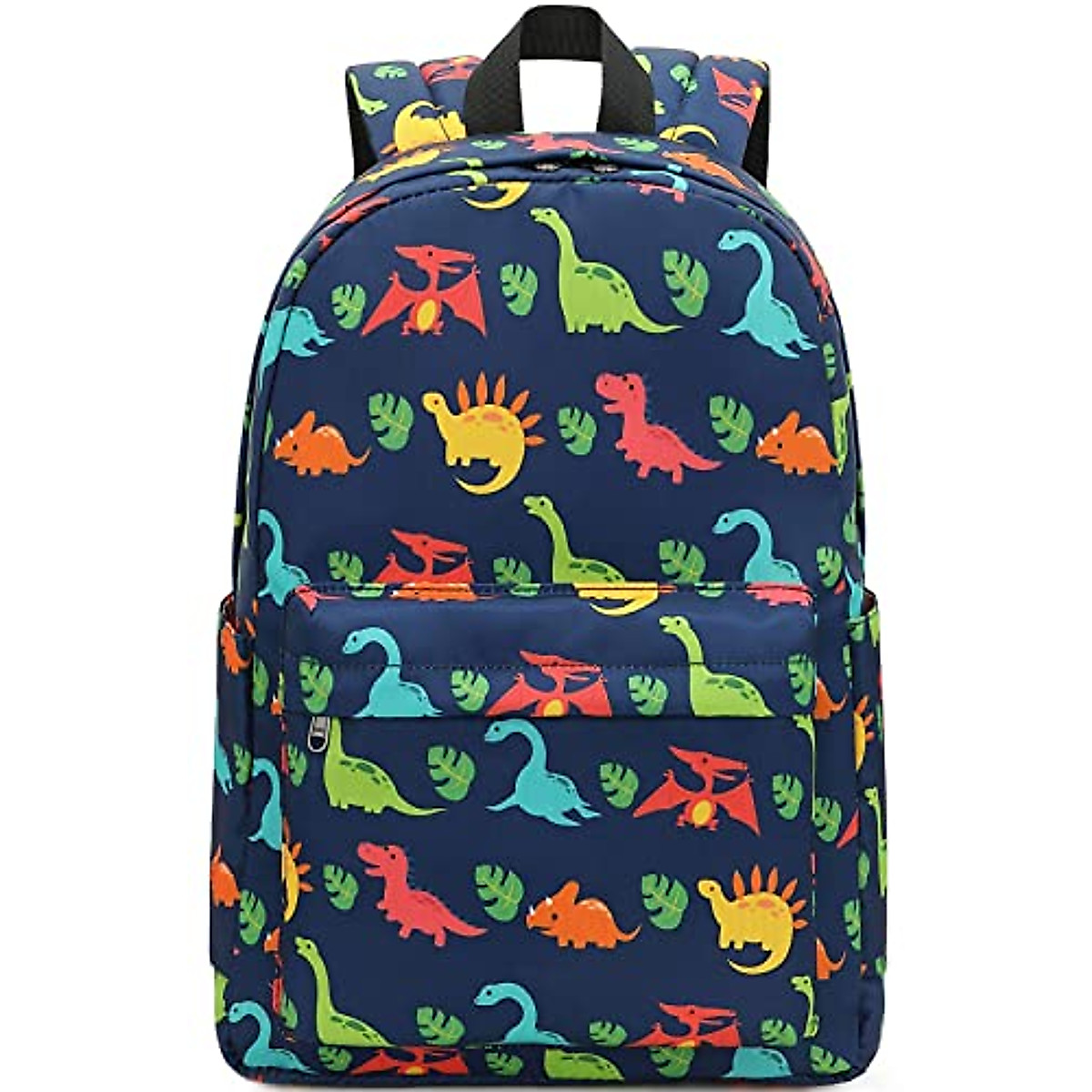 Kids Backpack Boys Preschool Toddler School Book Bags for Elementary Primary Schooler (Dinosaur-leaf)