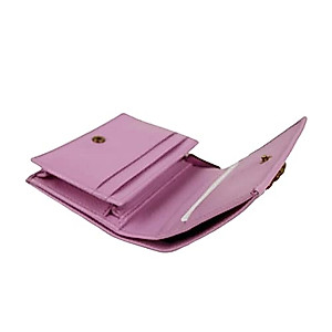 Gucci Marmont Women's Pink Leather Wallet w/Crystal Double G 499783 5871