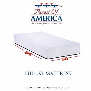 Orthosleep Products 7 Inch Double Layered Memory Foam Mattress Size Full XL