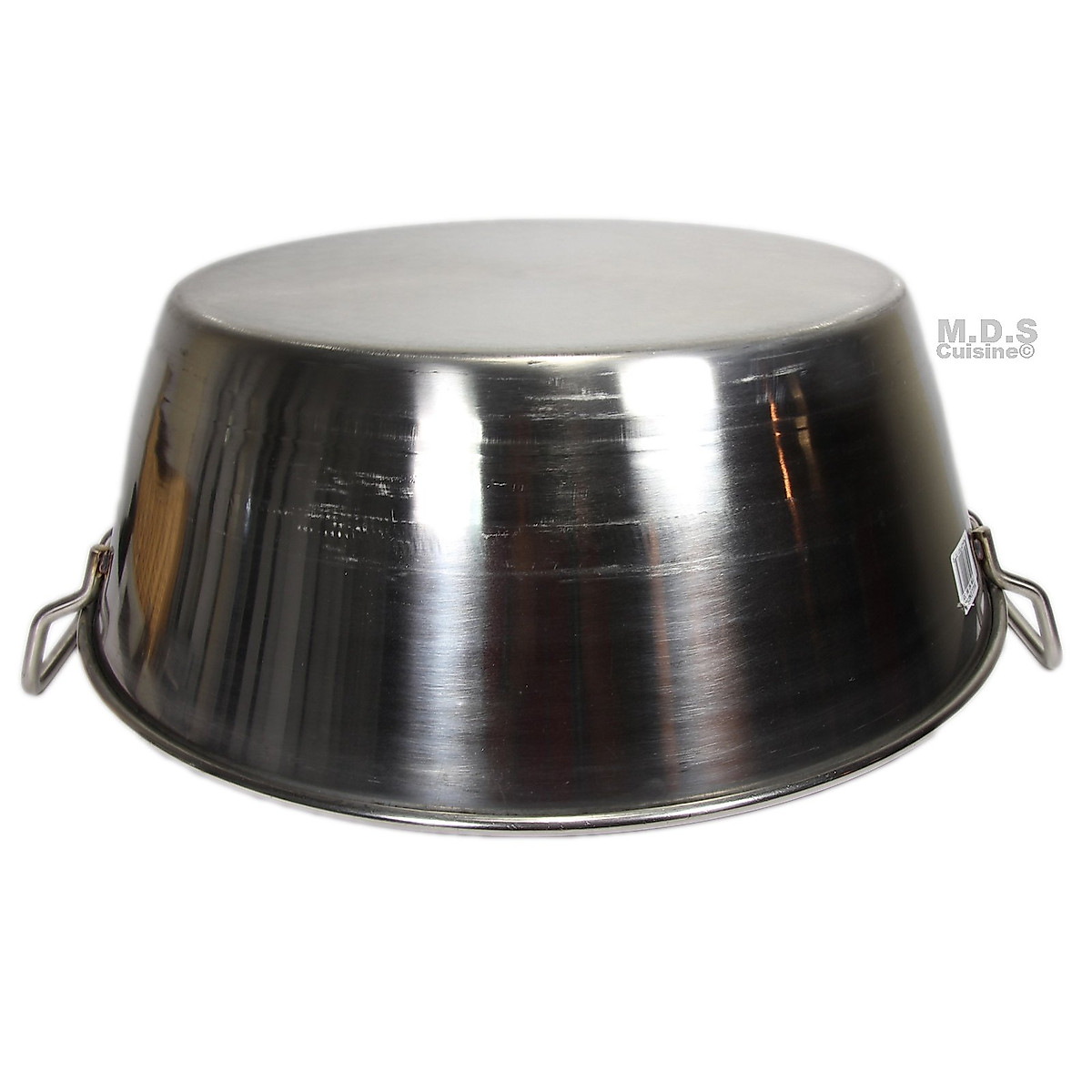 Cazo Stainless Steel Large 16" Heavy Duty Caso Para Carnitas Acero Inoxidable- Flat Surface
