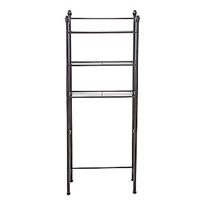 Organize It All 3 Tier Over The Toilet Bathroom Storage Space Saver - Oil Rubbed Bronze (17571W1P)