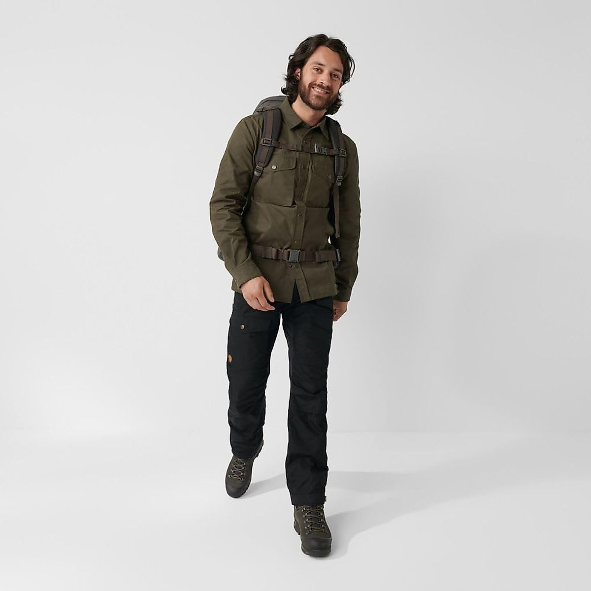 Fjallraven F81160R23248 Vidda Pro Ventilated TRS M Reg Buckwheat Brown 48