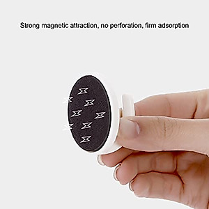 01 02 015 Magnetic Hanger Toolbox, Rounded Corners Magnetic Hooks Waterproof Strong Magnetic Attraction for Washing Machine for Metal Door for Bathroom