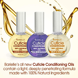 BARIELLE 100% Natural Cuticle Conditioner with Almond & Vitamin E 1 oz.