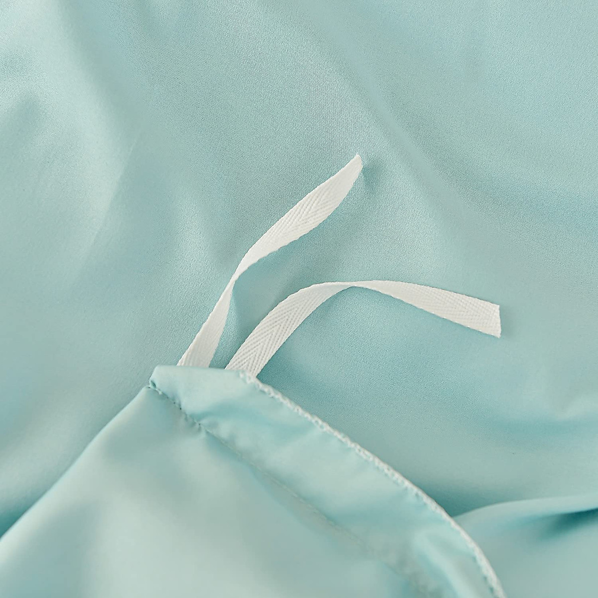 Colourful Snail Duvet Cover 2 Piece Set, Ultra Soft Double Brushed Microfiber Comforter Cover with Zipper Closure and Corner Ties, Twin, Light Blue (Comforter Not Included)