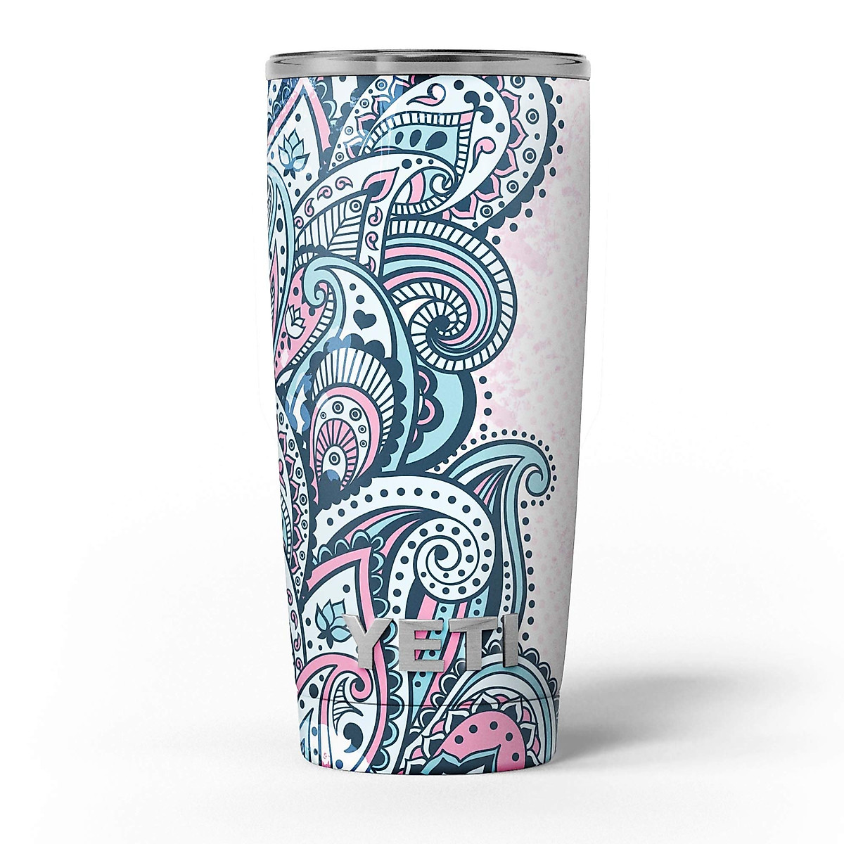 Design Skinz Colorful Ethnic Sprouts - Skin Decal Vinyl Wrap Kit Compatible with The Yeti Rambler Cooler Tumbler Cups