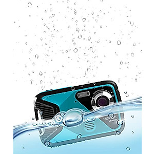 Minolta MN30WP 21 MP / 1080P HD Waterproof Digital Camera (Teal)