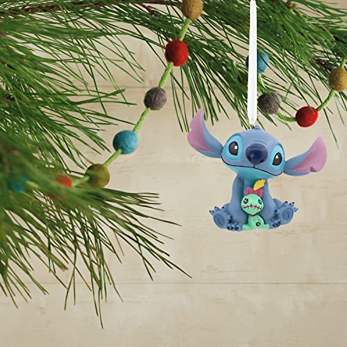 Hallmark Disney Lilo & Stitch Stitch With Scrump Christmas Ornament