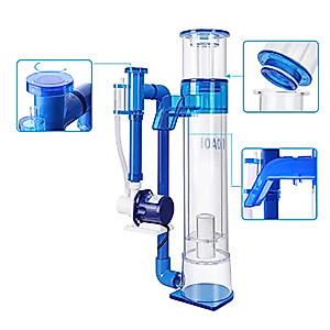 Protein Skimmers for Saltwater Aquariums, DC pump with Controller, Hang On Back Protein Skimmer for Fish Tanks up to 75 Gallons