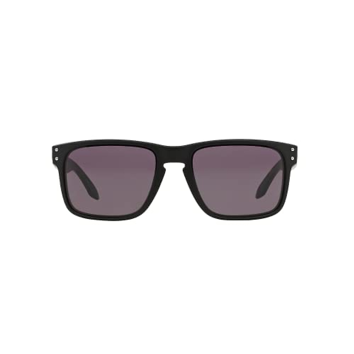 Oakley Holbrook Sunglasses, Matte Black Frame/Warm Grey Lens, One Size