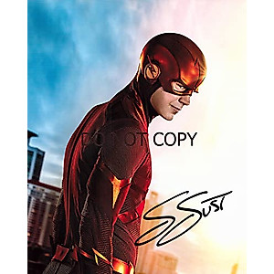 Grant Gustin Autographed Signed Photo 8 x 10 reprint photo picture poster wall art autograph RP