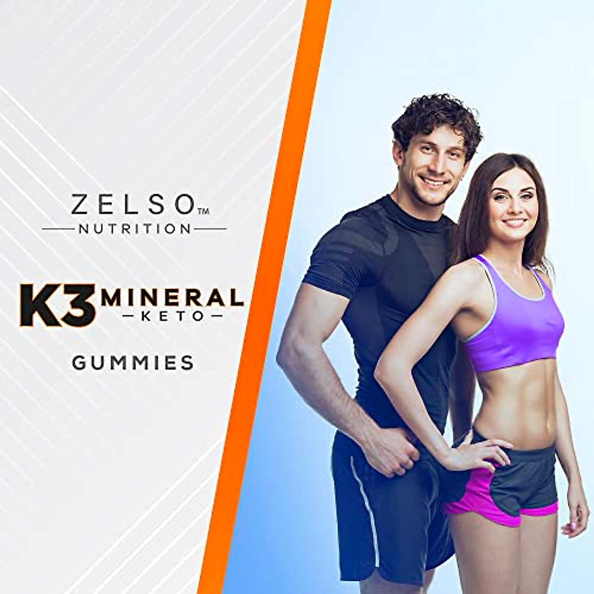 ZELSO K3 Mineral Keto Gummies Nutrition, The Original K3 Keto ACV Formula Pills Now in Gummy, Advanced Vitamins Plus Multivitamin, Men & Women Emily, 30 Day Supply