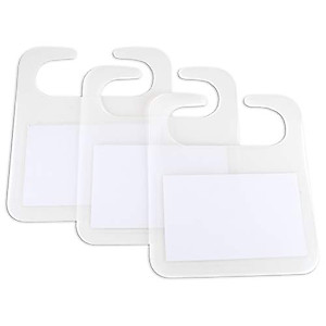 meori Label Set for Foldable Boxes Small Medium Large & Outdoor Accessory, Transparent