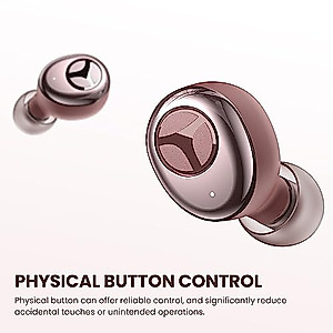 TRANYA T6 Wireless Earbuds with Qualcomm aptX Adaptive Audio, CVC 8.0 Noise Reduction Bluetooth Earphones, Multipoint Connection, Customized APP, IPX5 Waterproof Headphones for Sports
