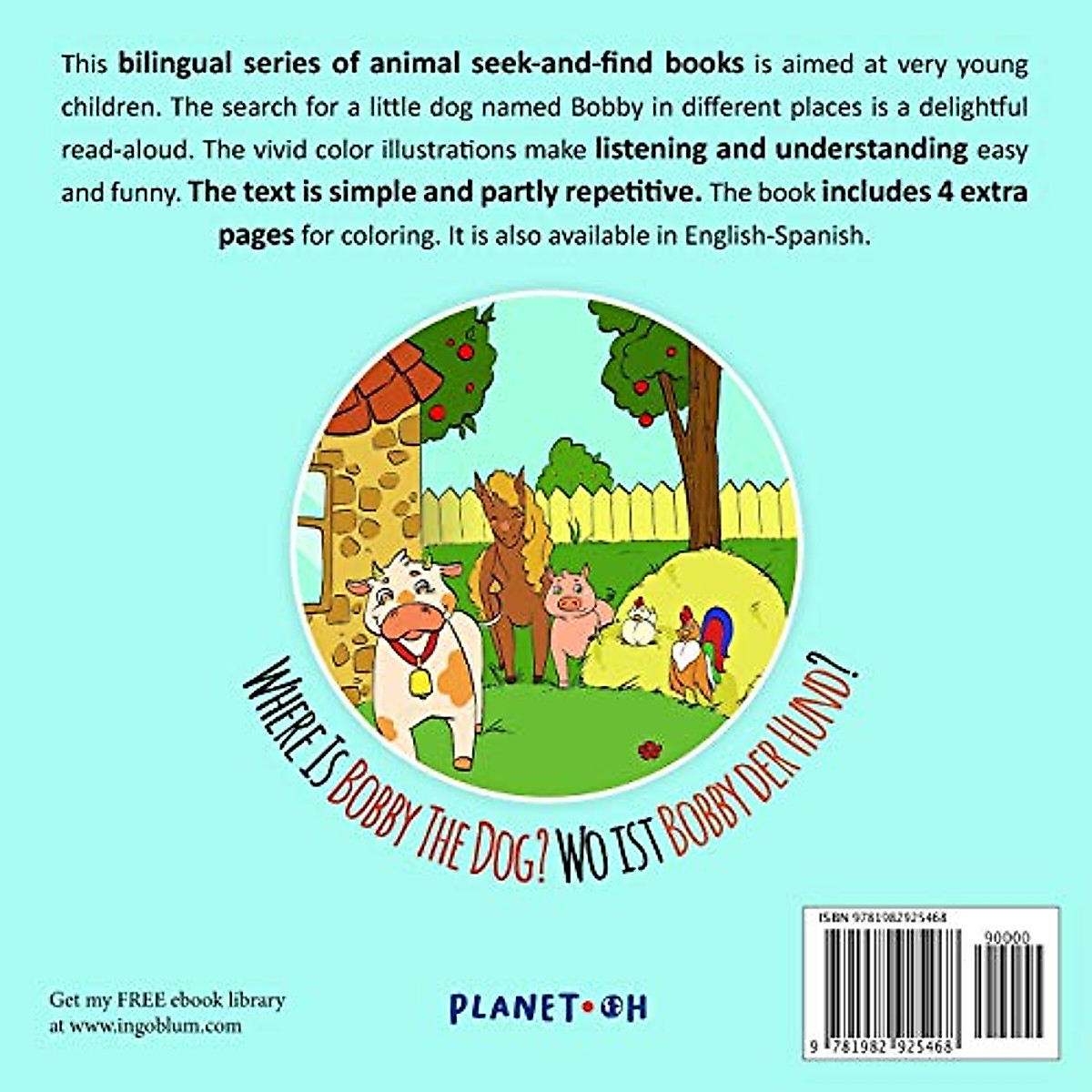 Where Is My Little Dog? - Wo ist mein kleiner Hund?: English German Bilingual Children's picture Book (Where is.? - Wo ist.?)