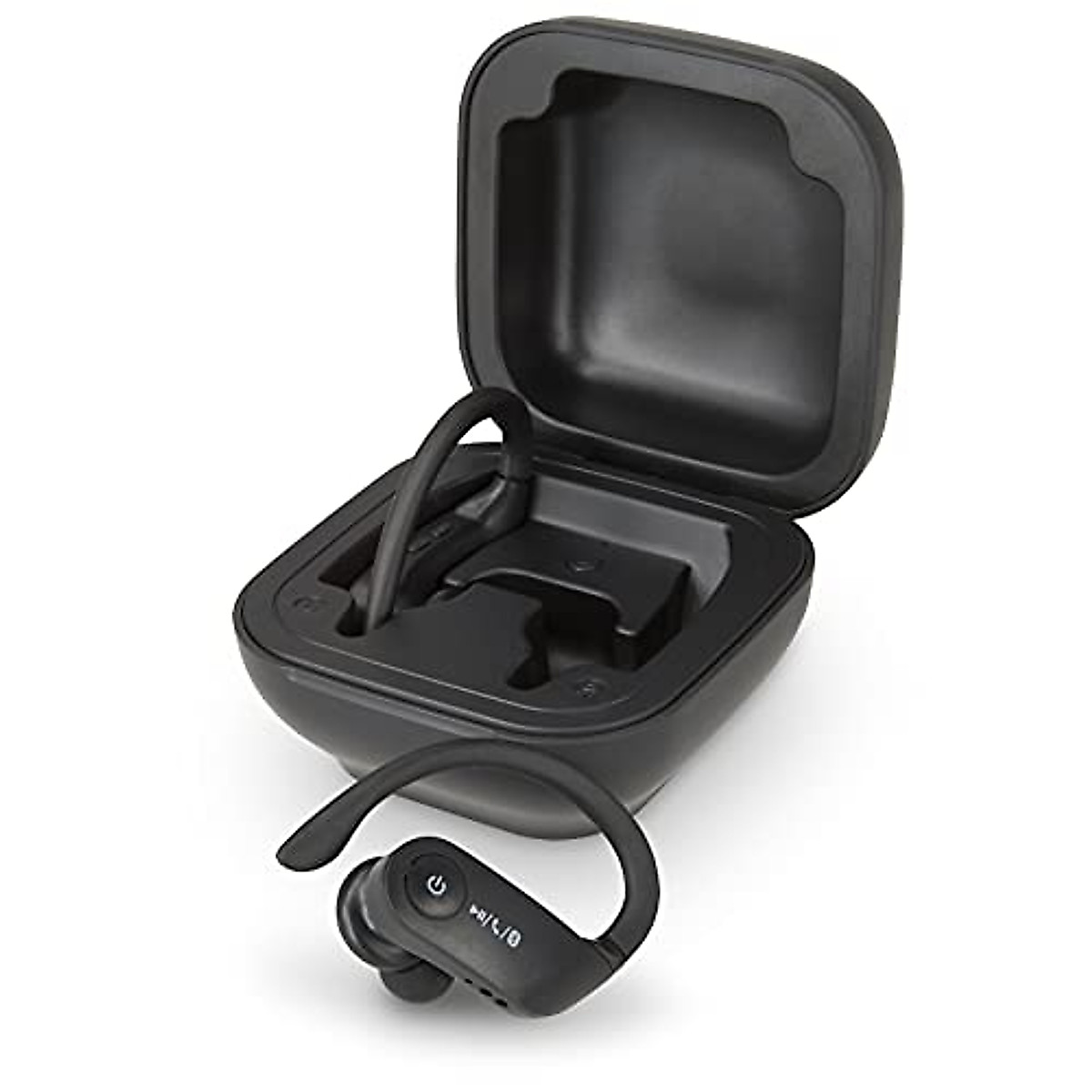 iLive Truly Wire-Free Earbuds, Sweat Resistant, Includes 3 Set of Ear Tips, Black (IAEBT270B)