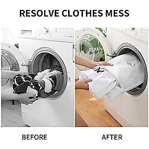 FYY Mesh Laundry Bags, 4 Pack Mesh Laundry Washing Bags, Delicates Bag for Washing Machine Durable Honeycomb Mesh Bra Laundry Bag Washing Machine Lingerie Bags