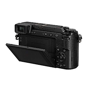 Panasonic DMC-GX85WK LUMIX 4K Mirrorless Camera with 12-32mm & 45-150mm Lenses and Holster Bag Bundle (Essentials Bundle)