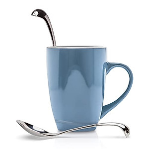 OTOTO Sweet Nessie Sugar Spoon - Stainless Steel Tea Spoon - 100% Food Grade & Dishwasher Safe - Perfect Spoon for Tea & Coffee