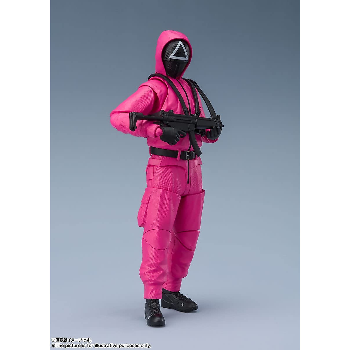 TAMASHII NATIONS - Squid Game - Masked Soldier, Bandai Spirits S.H.Figuarts Action Figure