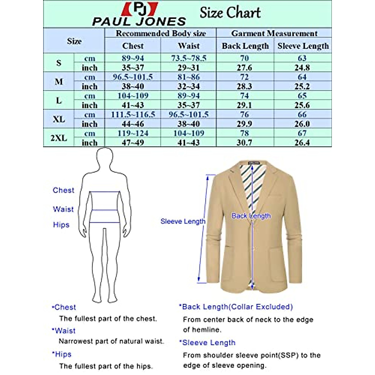 Lightweight Blazer for Men Casual Two Button Suit Jacket Performance Regular Fit Striped Lining Sport Coat Dark Blue