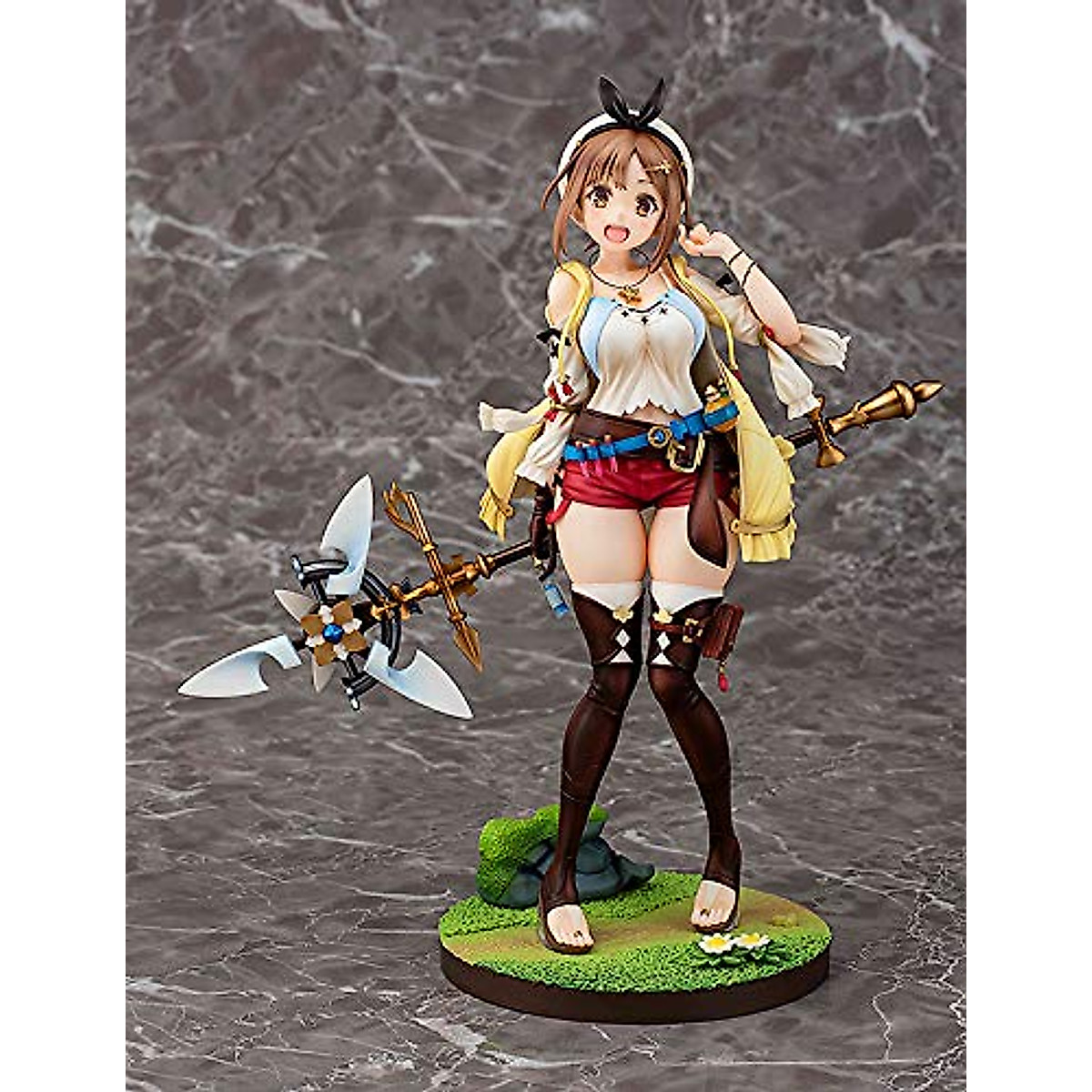 Wonderful Works Atelier Ryza: Ever Darkness & The Secret Hideout: Ryza (Reisalin Stout) 1:7 Scale PVC Figure, Multicolor