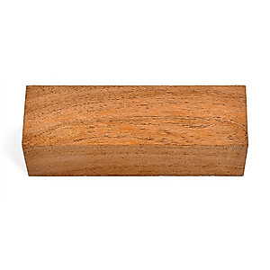 Texas Knifemakers Supply Honey Mesquite Wood Knife Handle Block (Each Piece is Unique) 5" x 1-5/8" x 1-1/4"