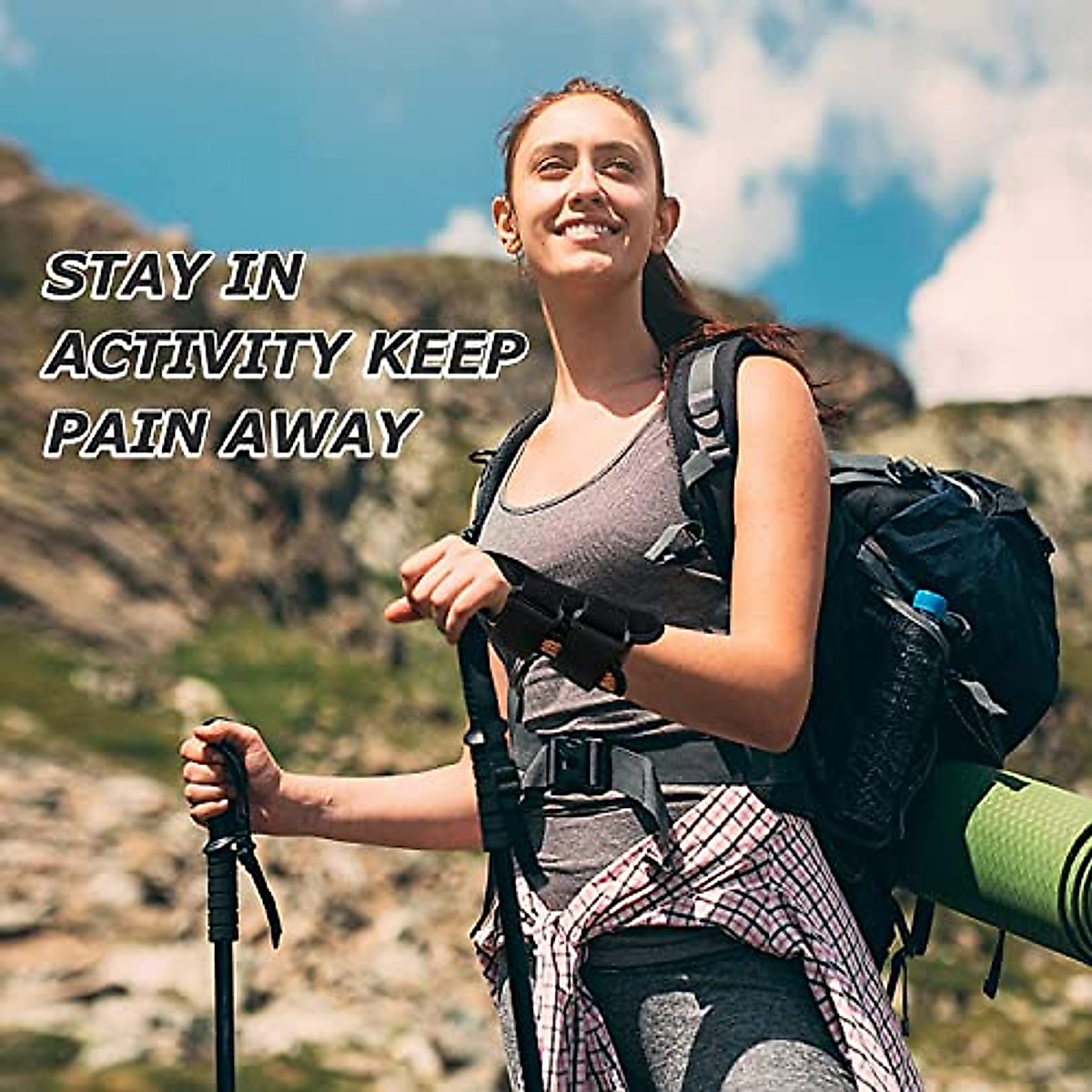 ABYON Copper Infused Carpal Tunnel Wrist Brace, Wrist Support for Arthritis,Tendonitis, Sprain, Repetitive Strain, Night Sleep Wrist Splint for Men and Women Fits Right&Left Hand