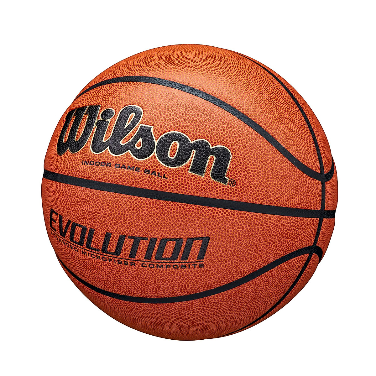 Wilson Evolution Indoor Game Basketball, Intermediate - Size 6