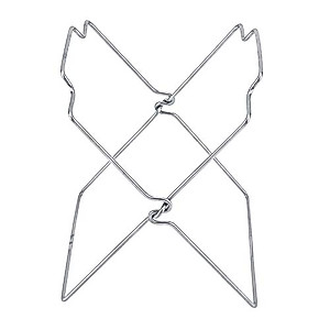 Nicoone Foldable Trash Bag Holder Trash Bin Stand, Folding Mini Plastic Bag Trash Bin Holder Garbage Bags Storage Rack, Space Saving Kitchen Organizer