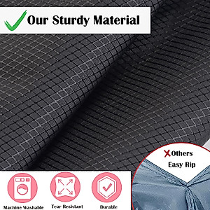 2 Pack Travel Laundry Bag Dirty Clothes Bag with Handles and Aluminum Carabiner, Collapsible Small Laundry Bags for Travel, Camp, Fitness, and Students, Easy Fit a Laundry Hamper or Basket