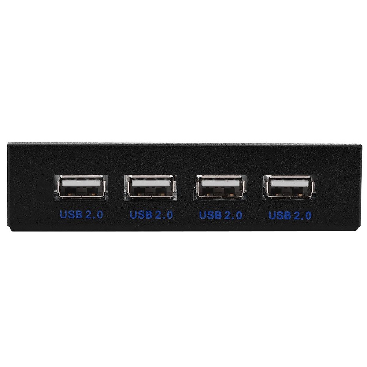 Limouyin Floppy Front Panel 3.5'' 4 Port USB2.0 HUB Floppy Front Panel 9 Pin to 4 Interface USB 2.0 HUB for Computer PC