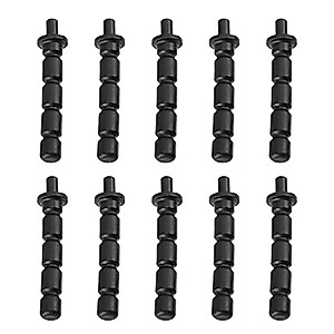 DOITOOL 20pcs Peg Organizer Nail Shelf Hangers Shelving Various Hole Rack Hooks Assortment Hook Tool Hanging Board Racks Kit Kitchen Pegboard Home Bedroom Metal Tools for Locks Storage